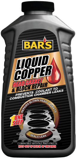 Bar's Leaks Liquid Copper Head Gasket Repair | Bar's Products Int